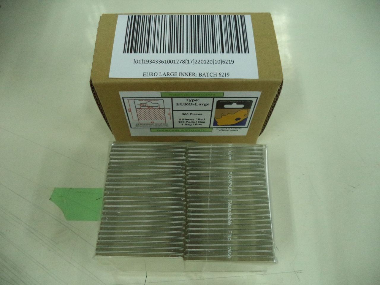 [EURO LARGE] SELF ADHESIVE HANG TABS – 1 Carton | 6 Boxes – Hang Tabs ...